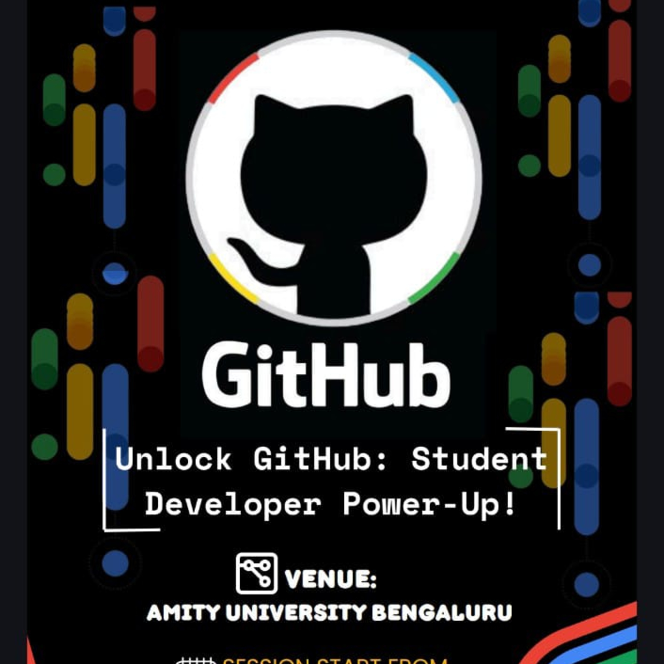 See Unlock GitHub: Student Developer Power-Up! at Google Developer Groups GDG on Campus Amity ...